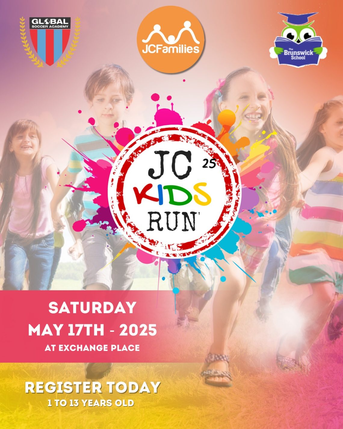 JC Kids Run 2024 in Jersey City: Calling all KIDS from 1 to 13 years