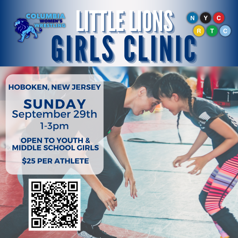 Little Lions Girls Youth Wrestling Clinic